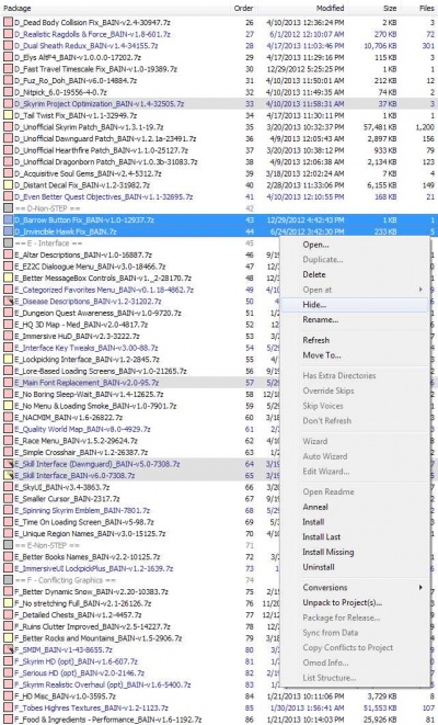 Guide:Wrye Bash - Step Mods | Change The Game