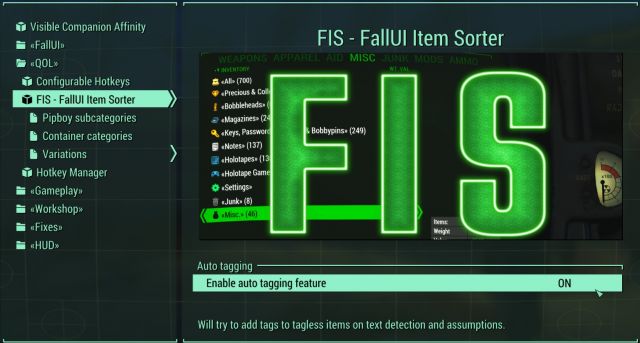 File:FIS - FallUI Item Sorter.jpg - Step Mods | Change The Game